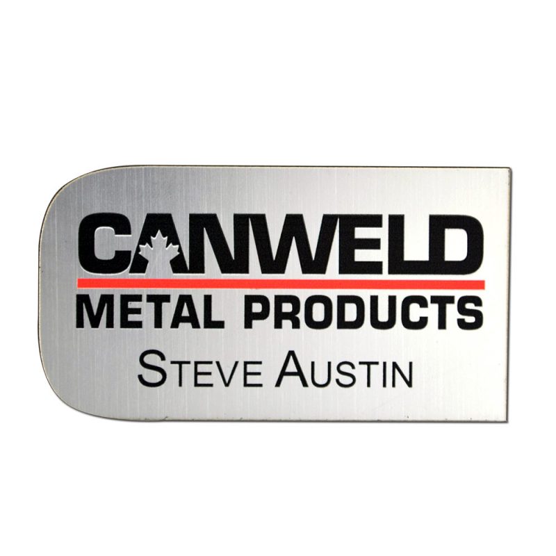 Custom Shape Name Badges - Made in USA (c) - PINLINE